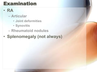 Felty's syndrome | PPTX