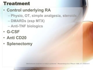 Felty's syndrome | PPTX