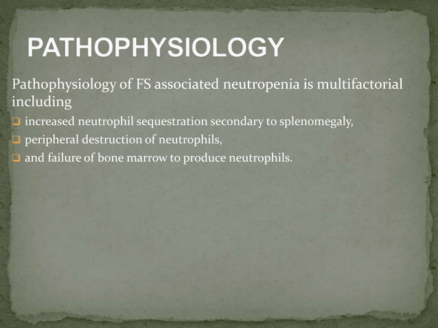 Feltys syndrome | PPTX | Blood Disorders | Diseases and Conditions