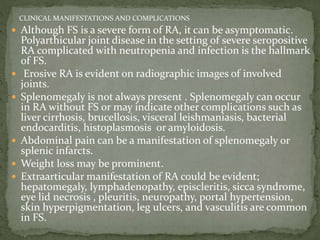Feltys syndrome | PPTX