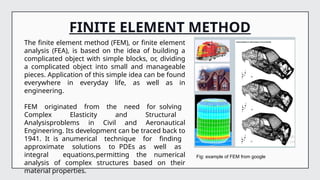 FEM.pptx on enginiiering design and coading | PPT