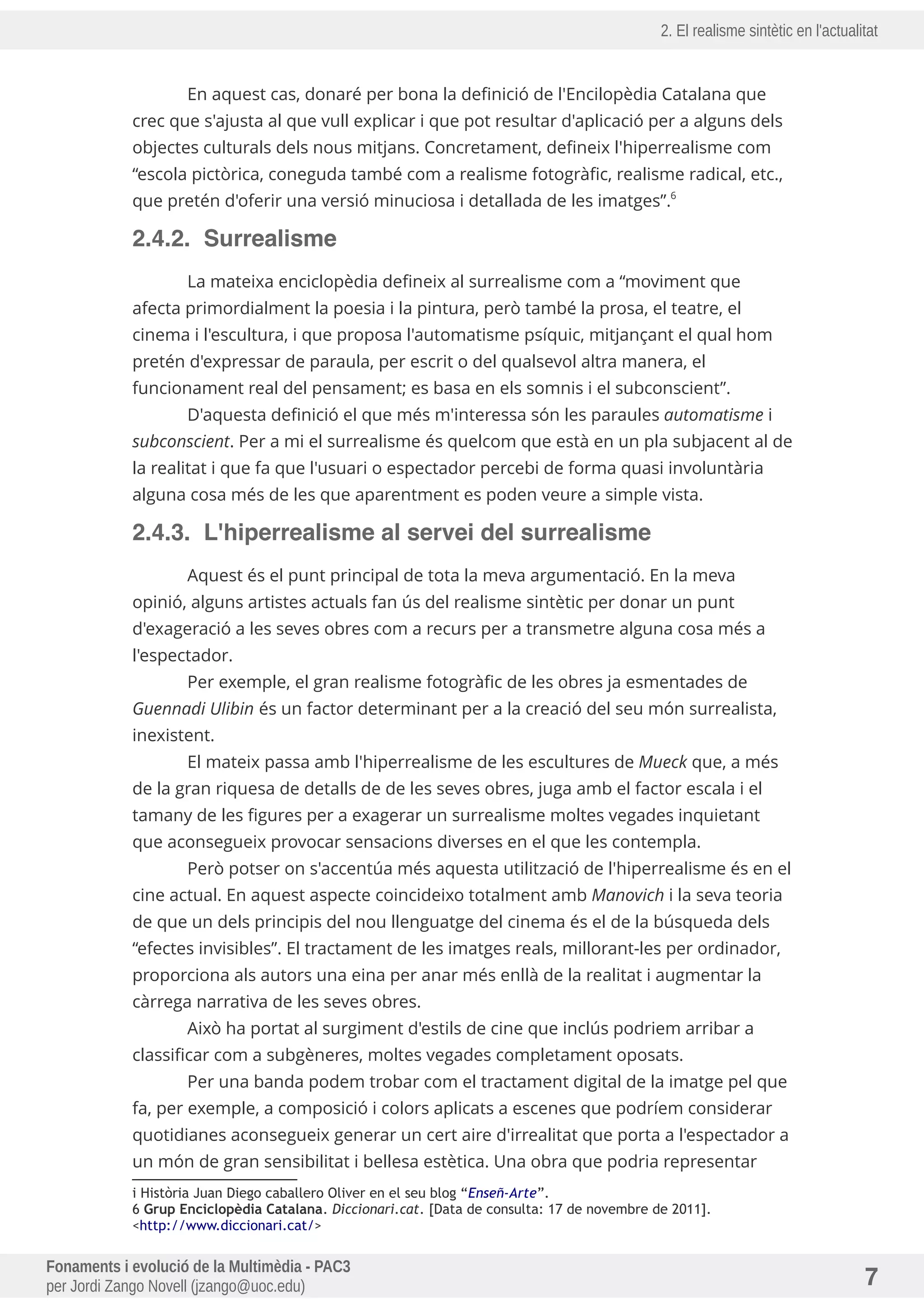 Digital versus real | PDF