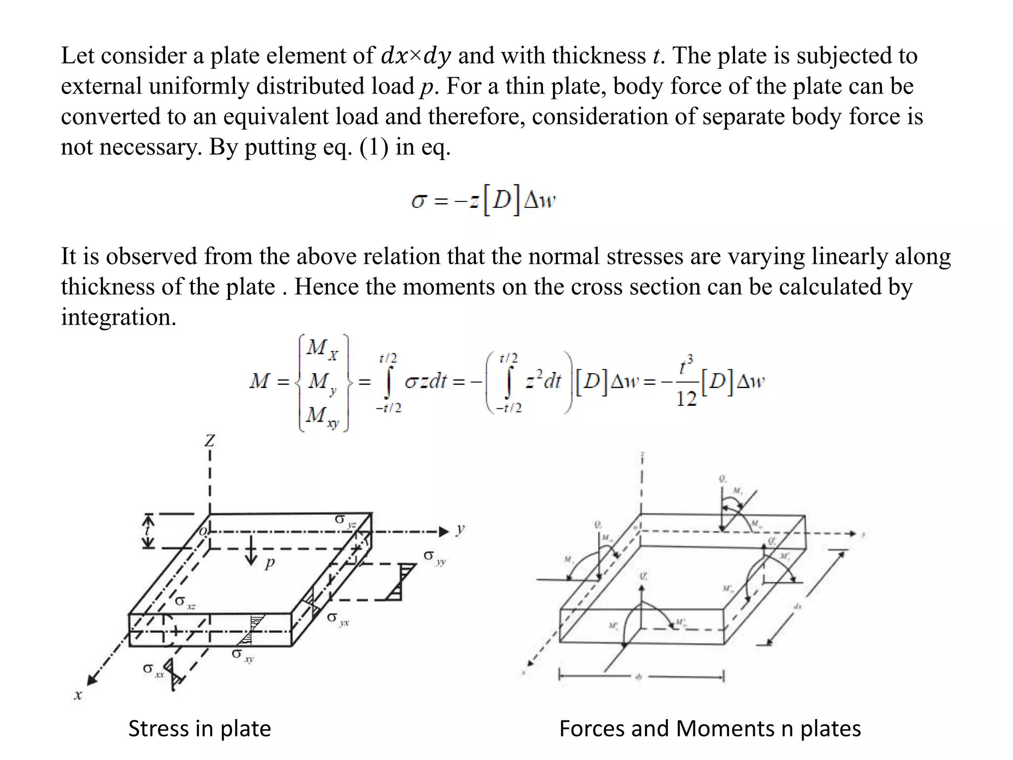 Analysis Of Thin Plates Pptx