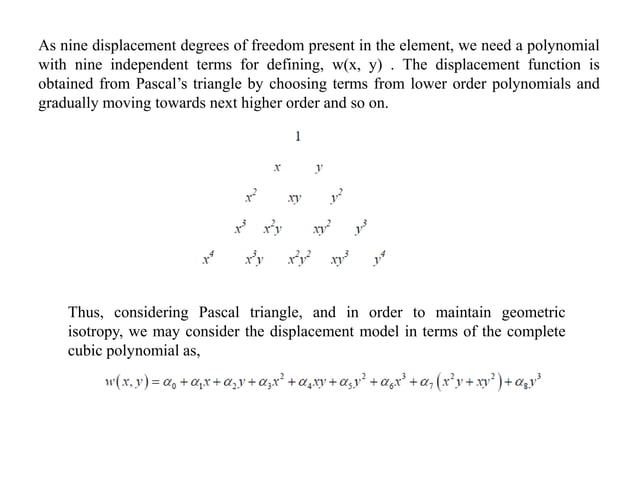 Analysis of Thin Plates | PPTX