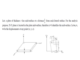 Analysis of Thin Plates | PPTX