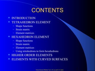 Fem 3d solid | PPT