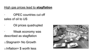 The us in the 1970s | PPTX | Economy | Business and Finance