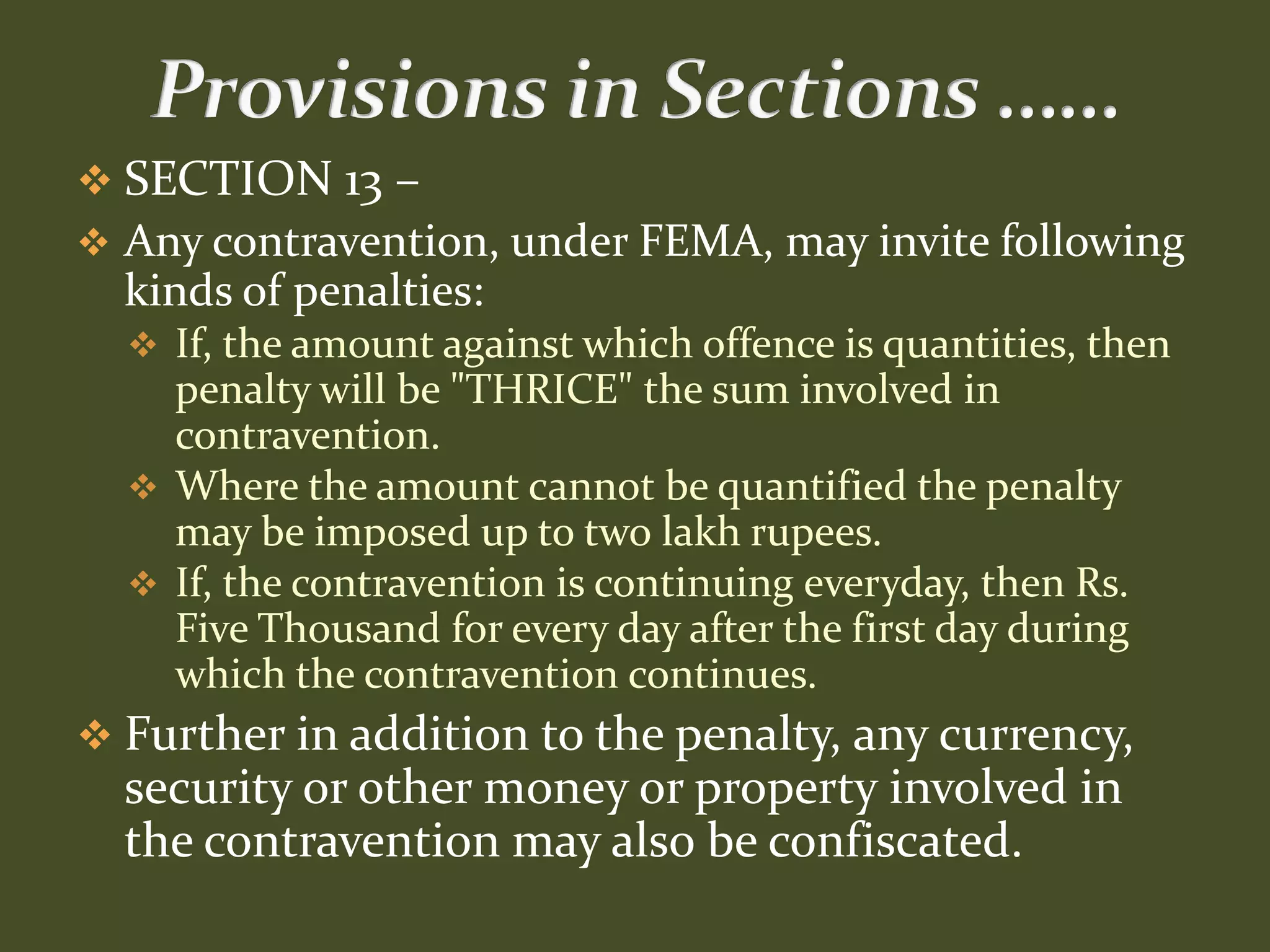 FEMA-Foreign Exchange Management Act | PPTX