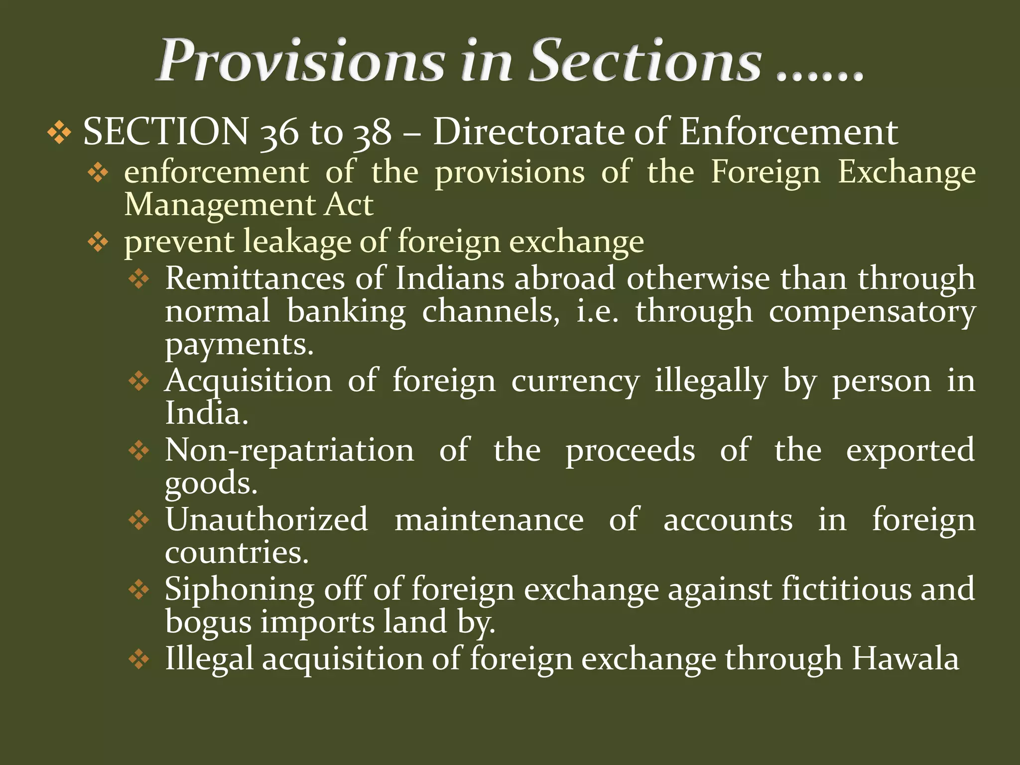 FEMA-Foreign Exchange Management Act | PPTX