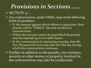 FEMA-Foreign Exchange Management Act | PPTX