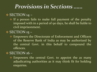 FEMA-Foreign Exchange Management Act | PPTX