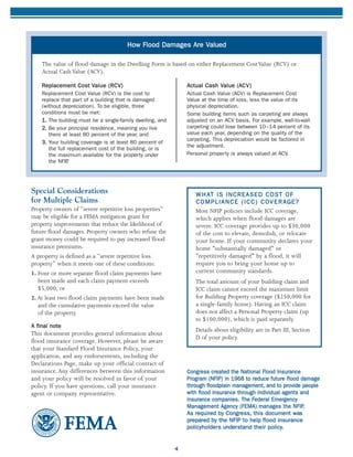 Fema | PDF | Home Insurance | Insurance