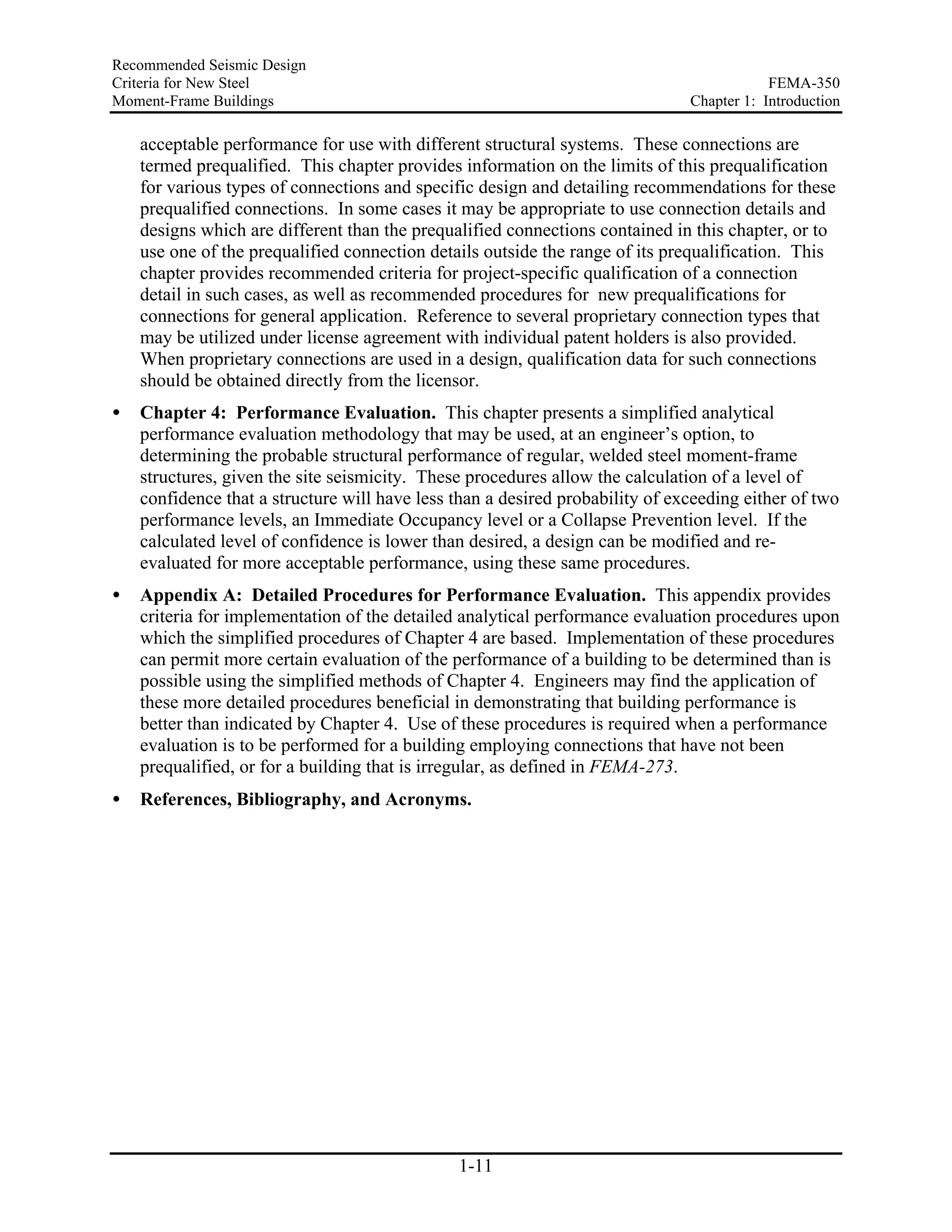 fema-350 Recommended seismic design criteria for new steel moment frame ...