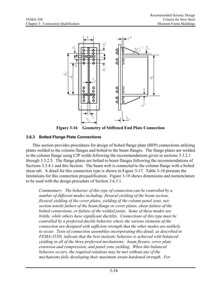 fema-350 Recommended seismic design criteria for new steel moment frame ...
