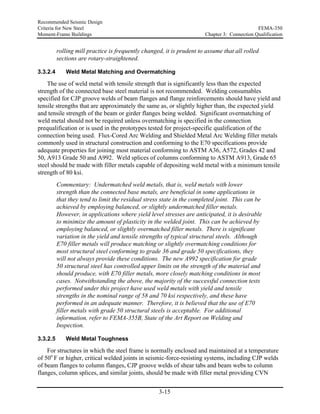 fema-350 Recommended seismic design criteria for new steel moment frame ...