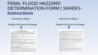 FLOOD ZONES, SEARCHES, INSURANCE | PPT