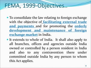 FEMA BASICS 2015.pdf (Provisions of FEMA) | PPT