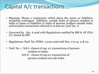 FEMA BASICS 2015.pdf (Provisions related to FEMA) | PPT
