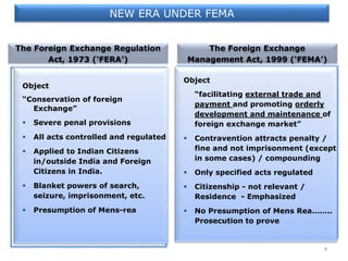 FEMA Act, FDI In india, ECB Compliance | PPT