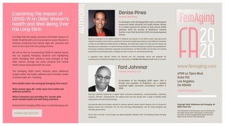 FemAging in the COVID-19 Era | PDF | Menopause | Endocrine and Metabolic Diseases