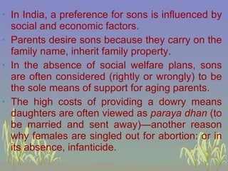 Female Feticide | PPT