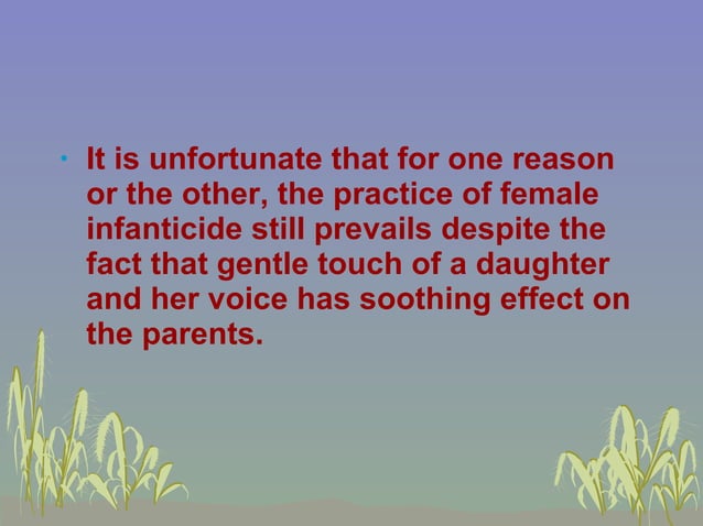 Female Feticide | PPT