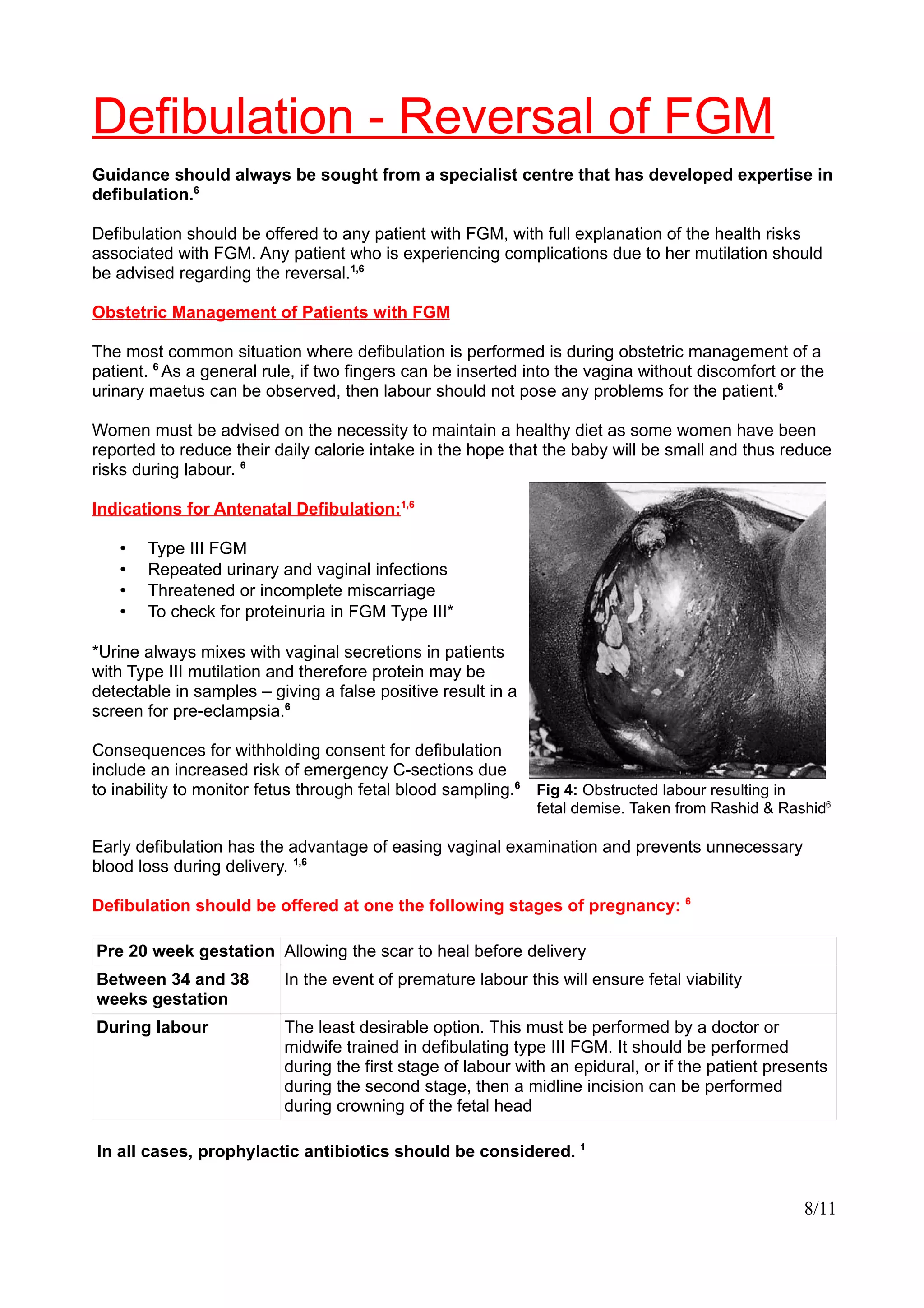 Female Genital Mutilation for Healthcare Professionals | PDF