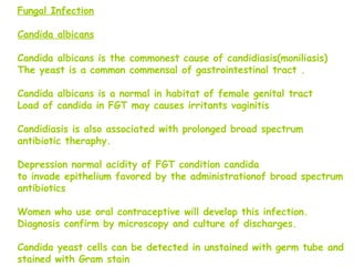 female genital tract infection | PPT