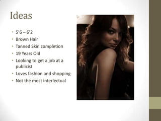 Female character profile | PPT