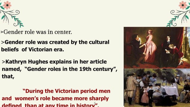 Female characters of 'The Importance of being earnest', as a Victorian ...