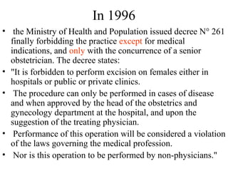 Female circumcision | PPT