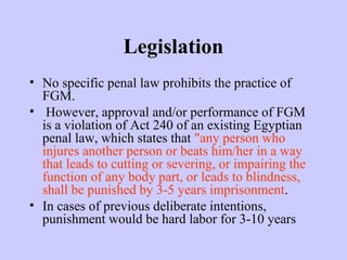 Female circumcision | PPT