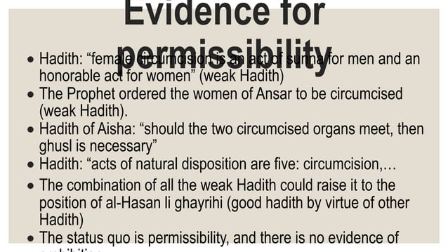 Female circumcision.pptx | Reproductive Health | Diseases and Conditions