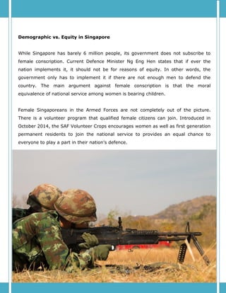 Female Conscription: Not a Matter of Equity