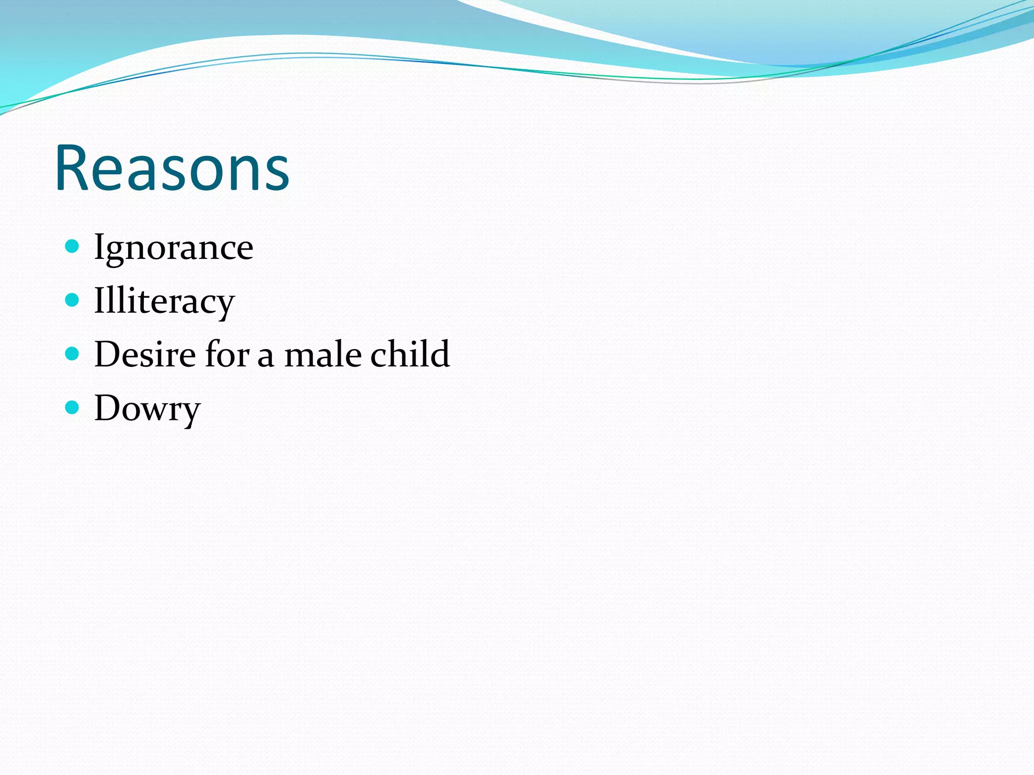 Female feticide | PPT