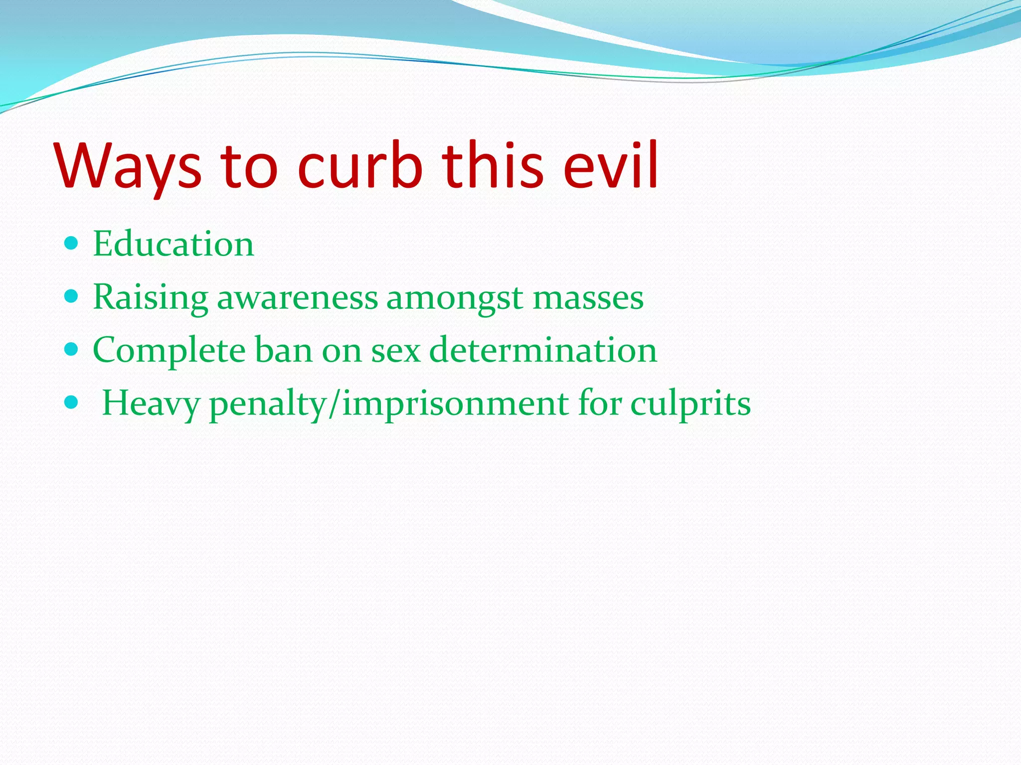 Female feticide | PPT