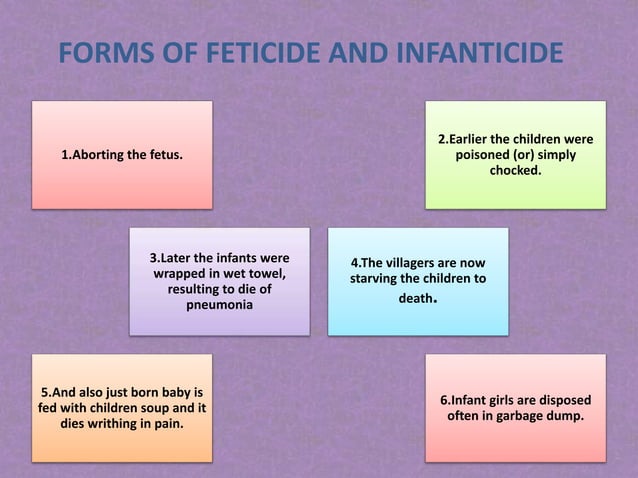 Female feticide act | PPTX | Pregnancy | Reproductive Health