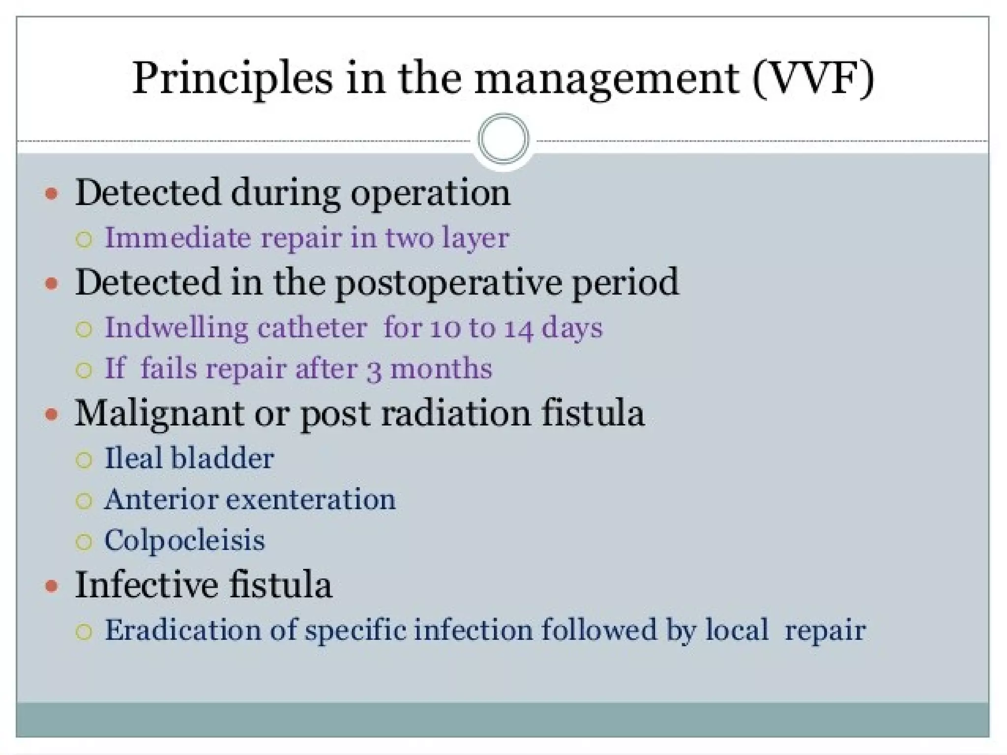 Female genital fistula | PPT