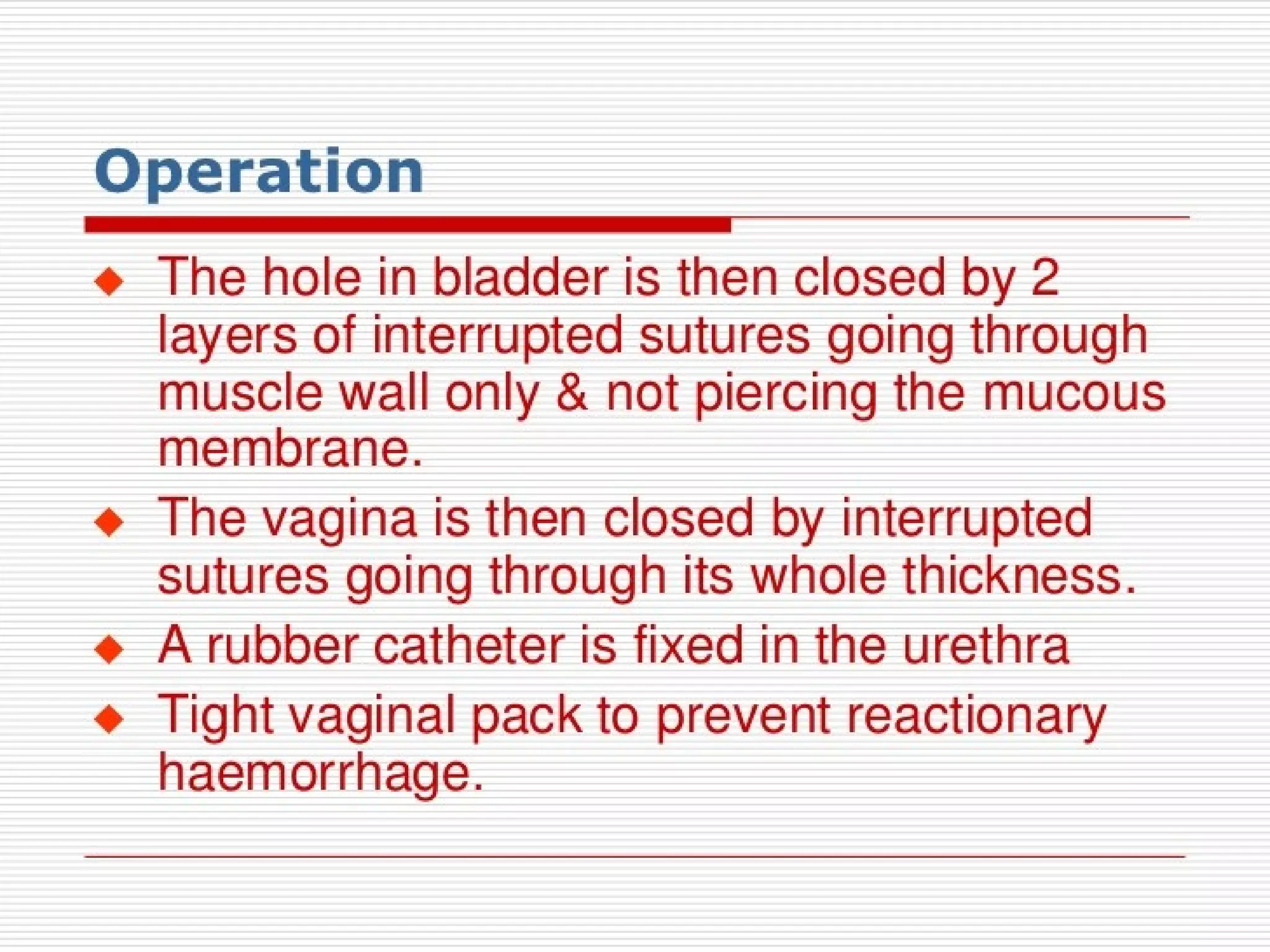Female genital fistula | PPT