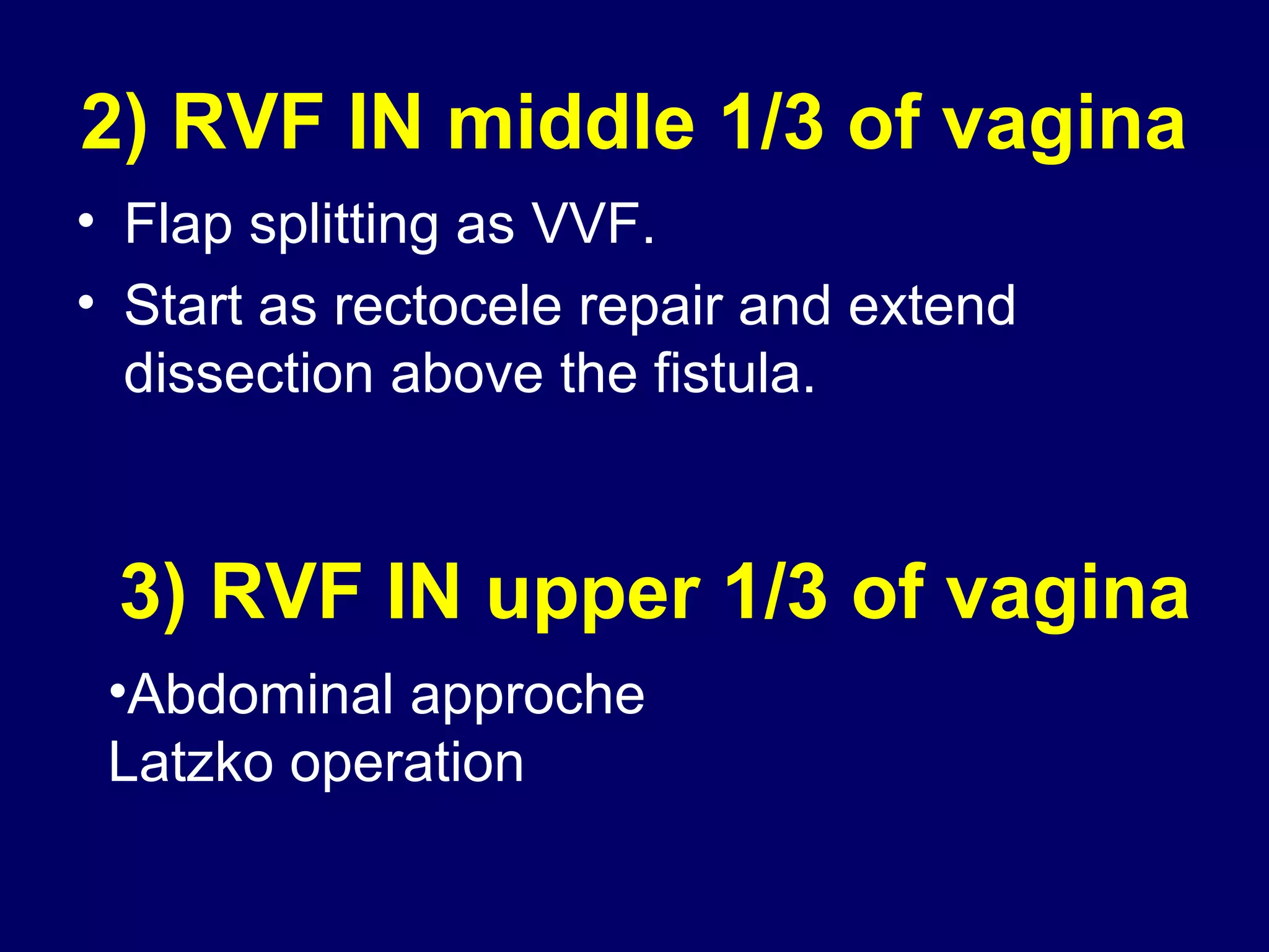 Female genital fistula | PPT