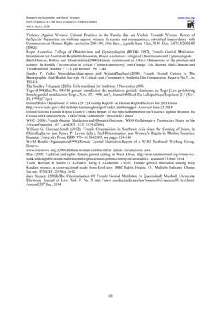 Female genital mutilation | PDF