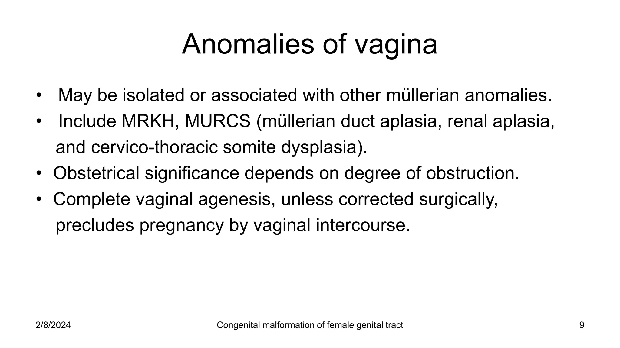 Female genital tract(Congenital malformation).pptx