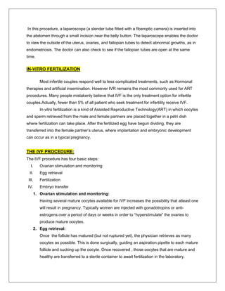 Female infertility | PDF