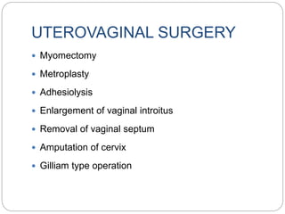 Female infertility and its management | PPTX