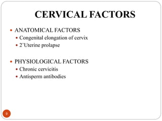 Female infertility | PPTX
