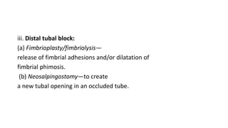 Female infertility agp | PPTX | Pregnancy | Reproductive Health