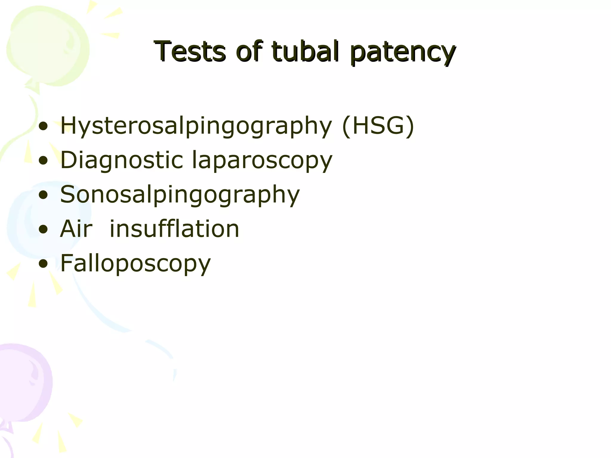 Female infertility (2) | PPT