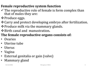 Female internal genital.pptxreproductive | PPT