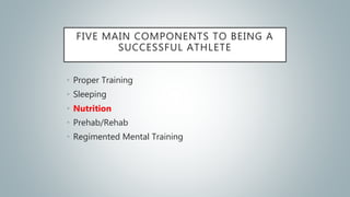 Female Endurance Athletes & Nutrition | PPTX