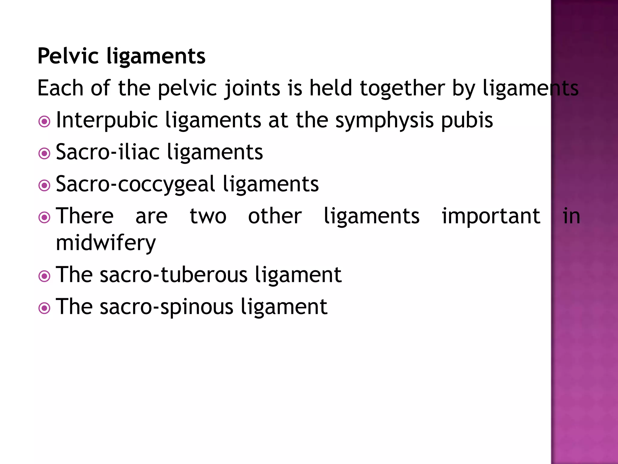 Female pelvis ppt | PPTX